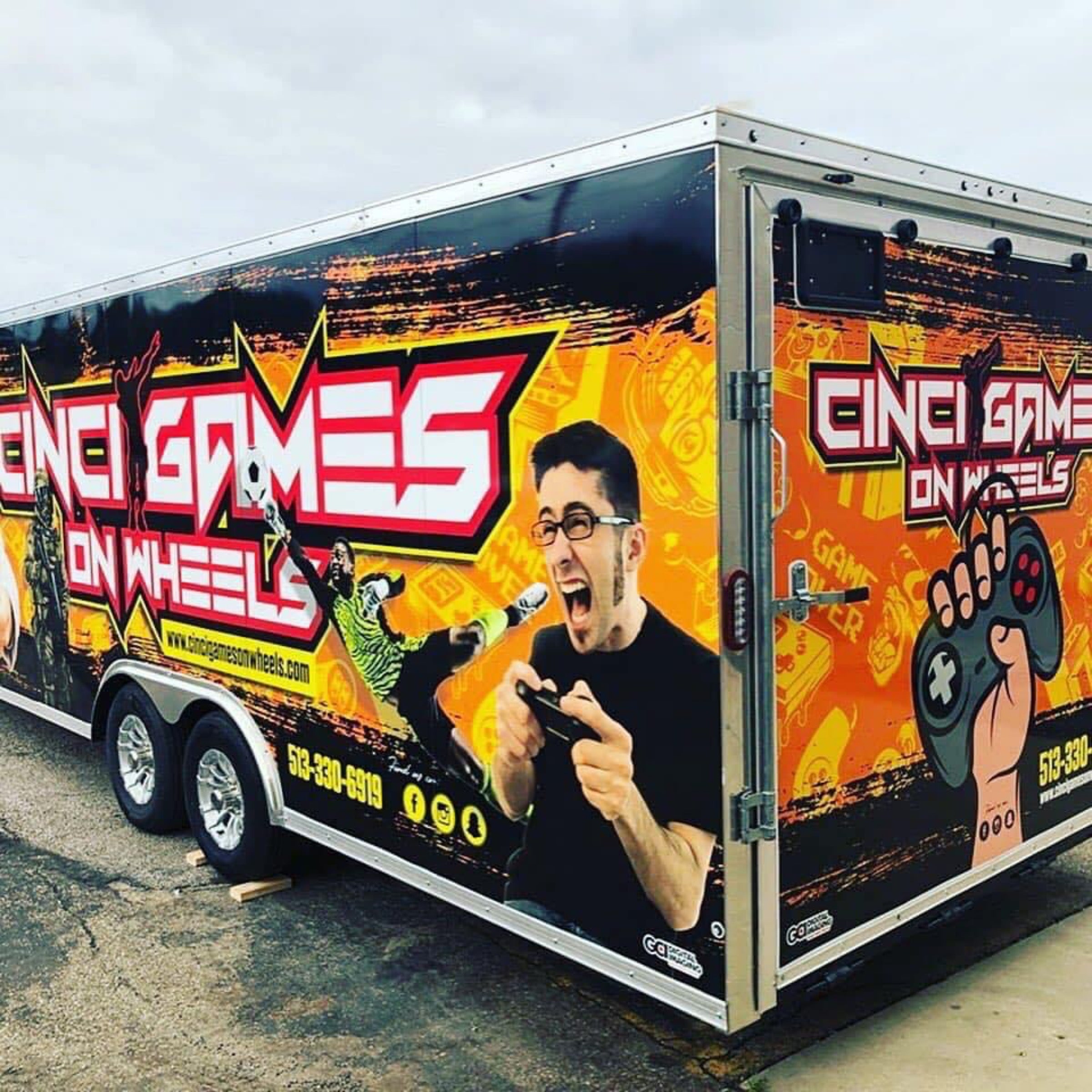 Cincy Games on Wheels logo